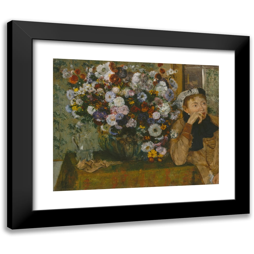 Edgar Degas 18x15 Black Modern Framed Museum Art Print Titled - A Woman ...
