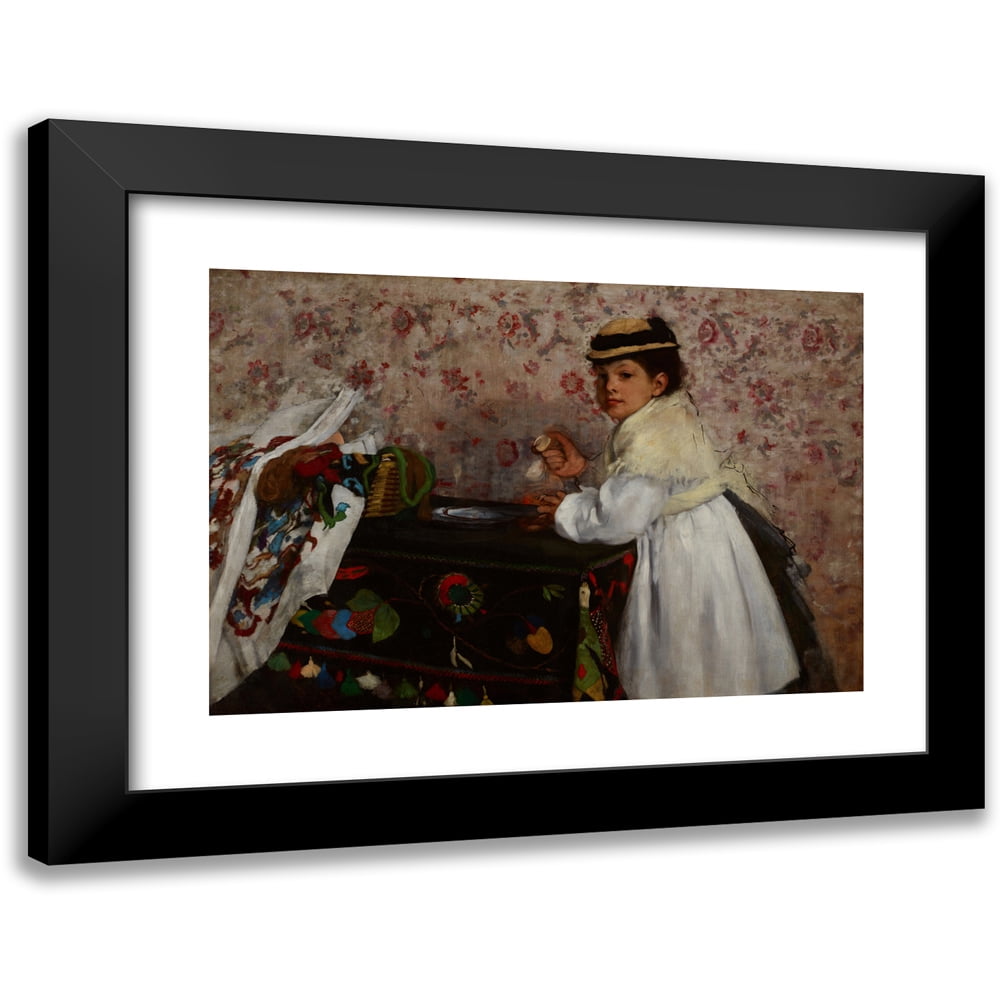 Edgar Degas 24x18 Black Modern Framed Museum Art Print Titled ...