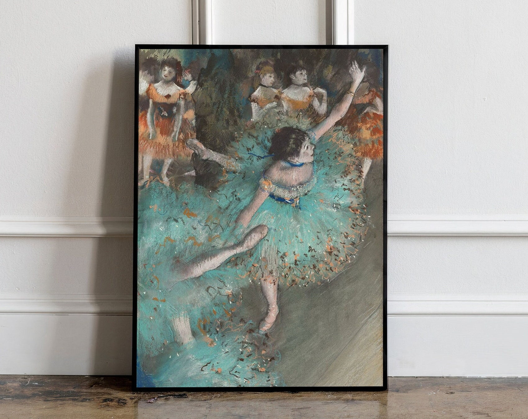 Edgar Degas Ballerinas Print, Degas Ballerina Poster, Degas Exhibition ...