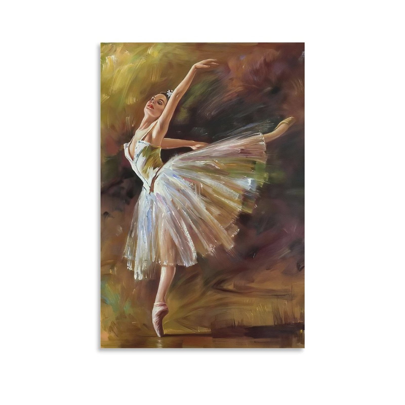 Edgar Degas Ballet Dancer Poster Posters Wall Art Painting Canvas Gift ...
