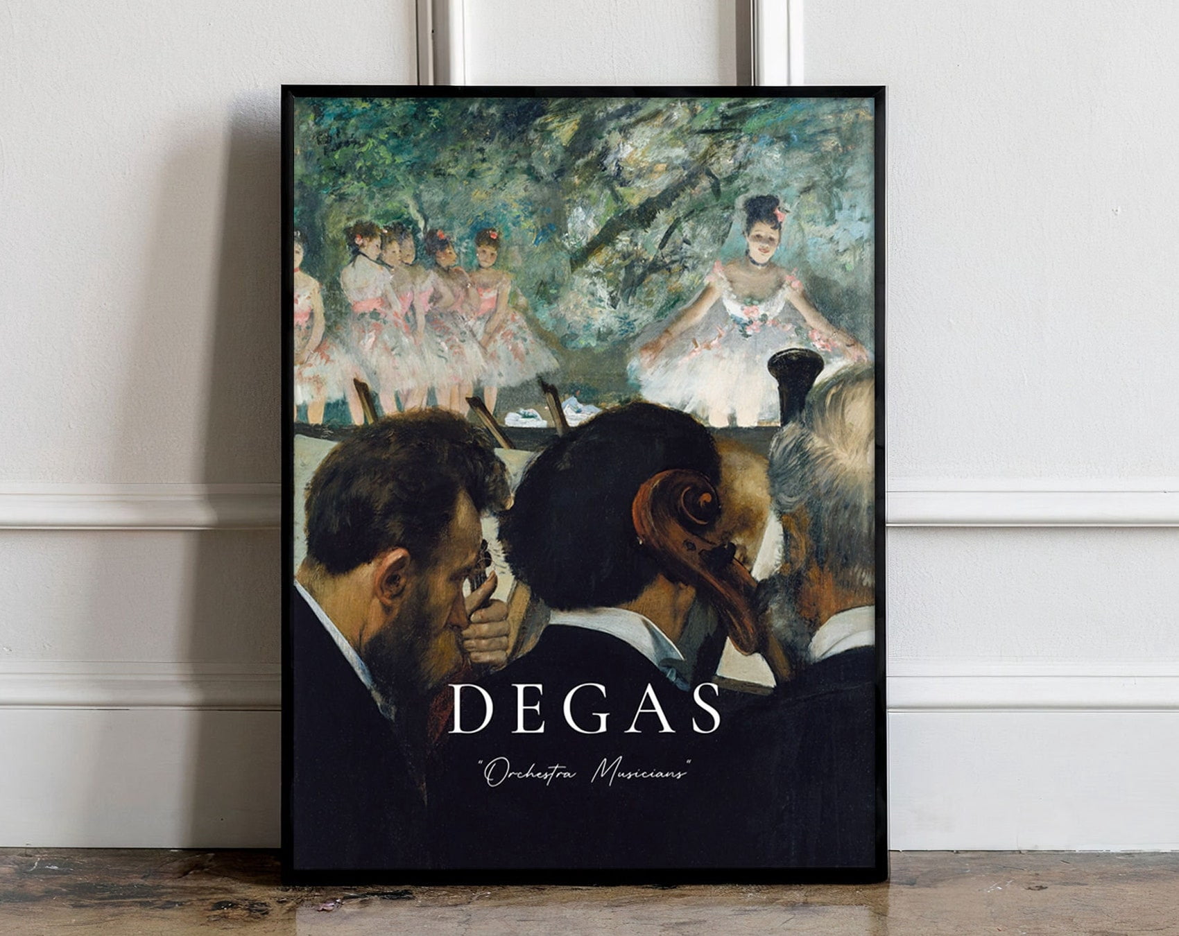 Edgar Degas Musicians in the Orchestra Print, Degas Ballerina Poster ...
