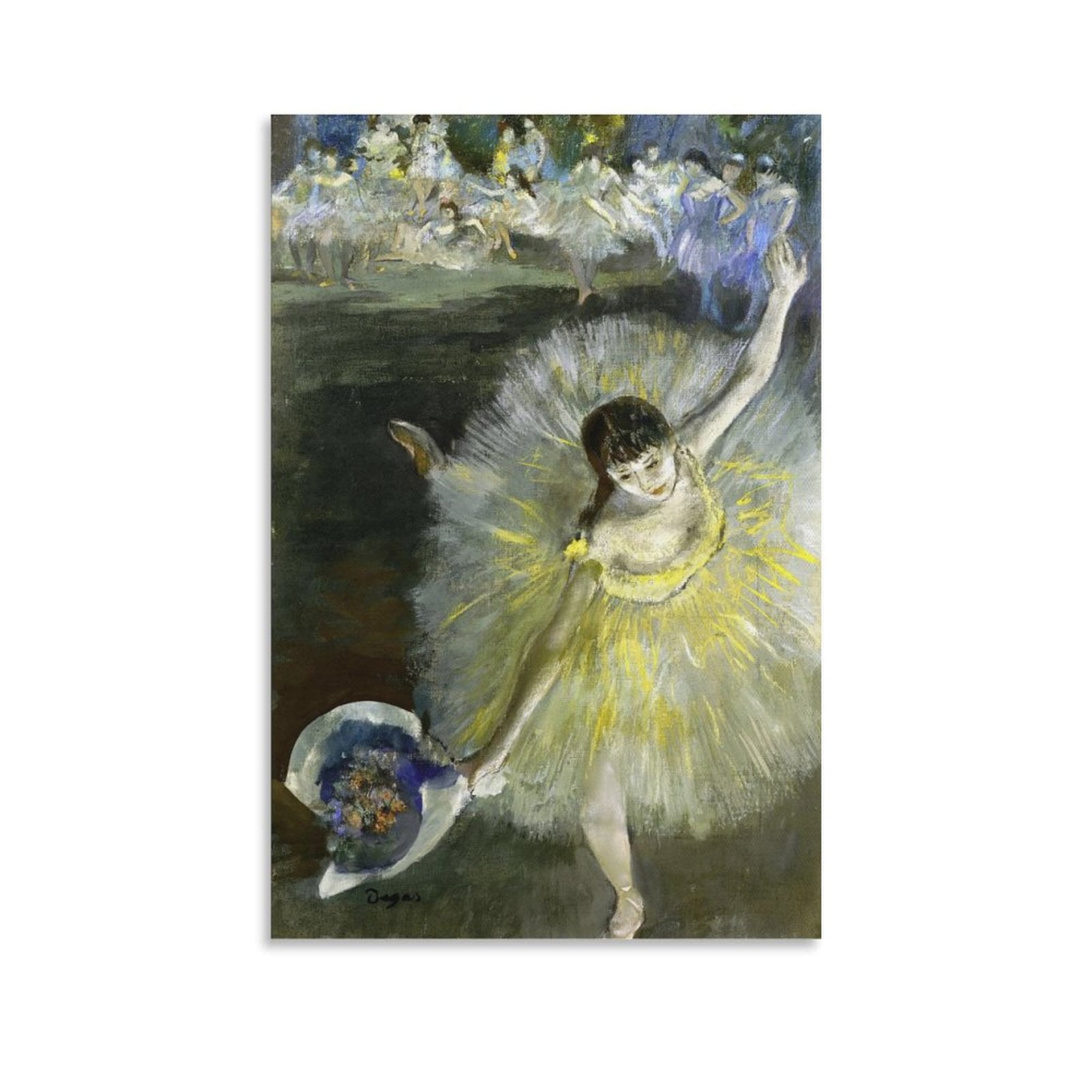 Edgar Degas Works Dance Poster Painting On Canvas Wall Art Poster ...