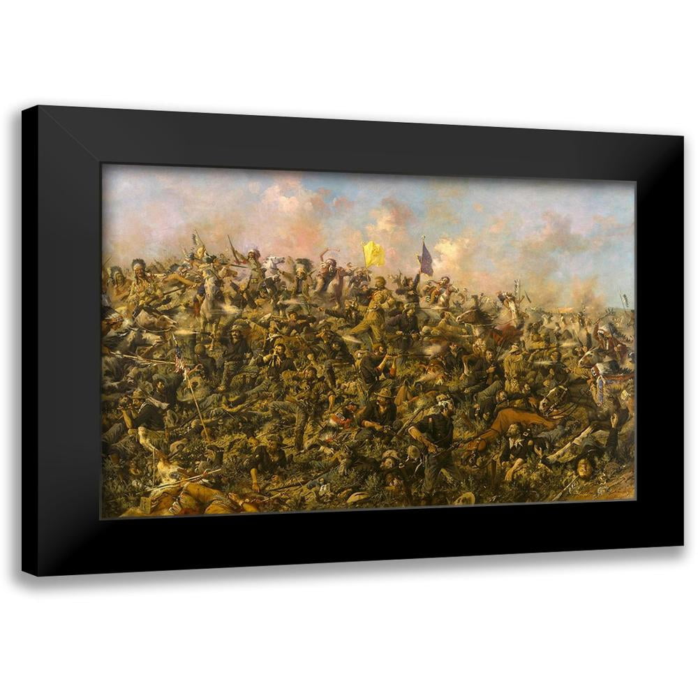 Edgar Samuel Paxson 14x11 Black Modern Framed Museum Art Print Titled ...
