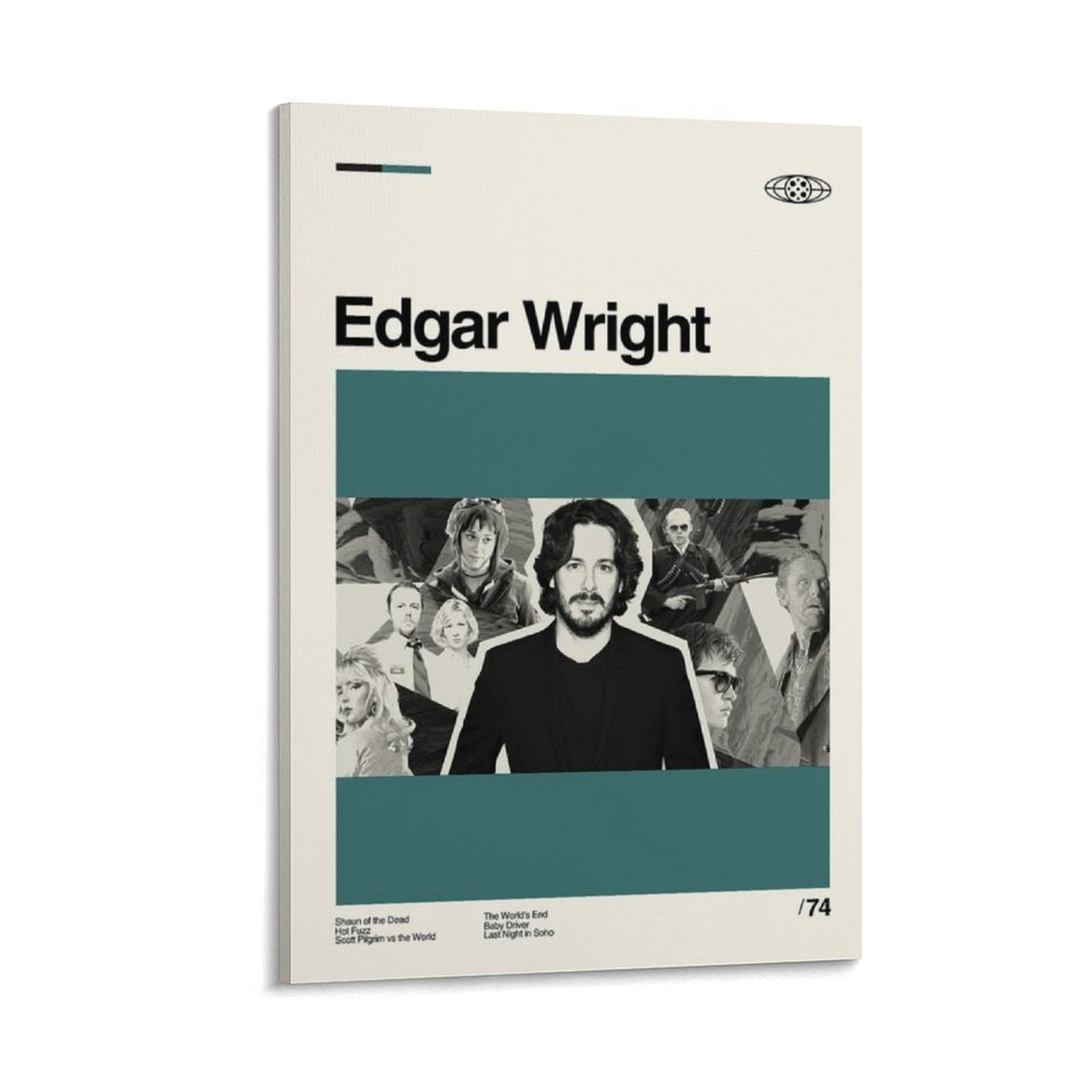 Edgar Wright Poster, Edgar Wright Art, Retro Movie Print, Modern ...