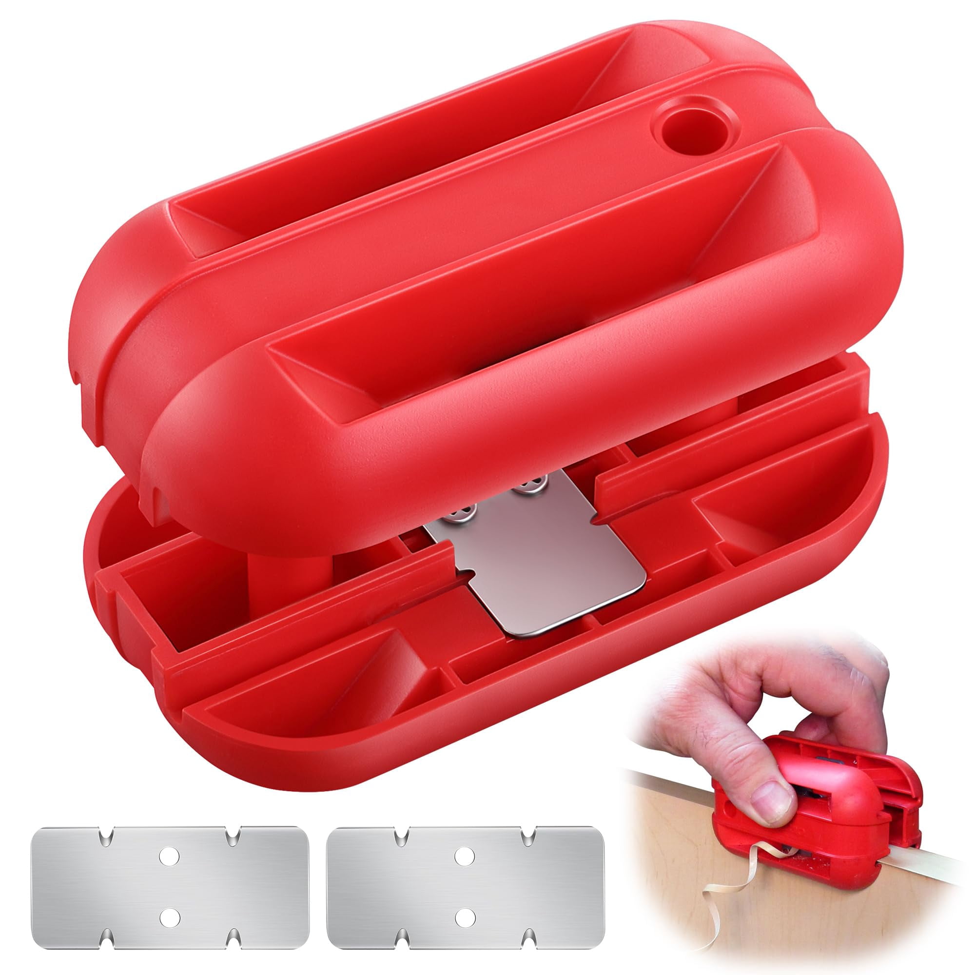 Edge Banding Trimmer, Hand Planer Edge Quad Trimmer with Tungsten ...