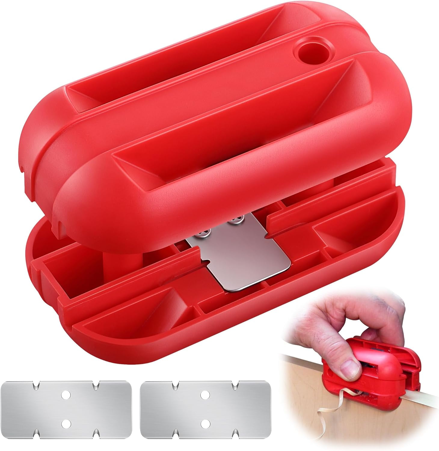 Edge Banding Trimmer with Tungsten Carbide Blades, Versatile Hand ...
