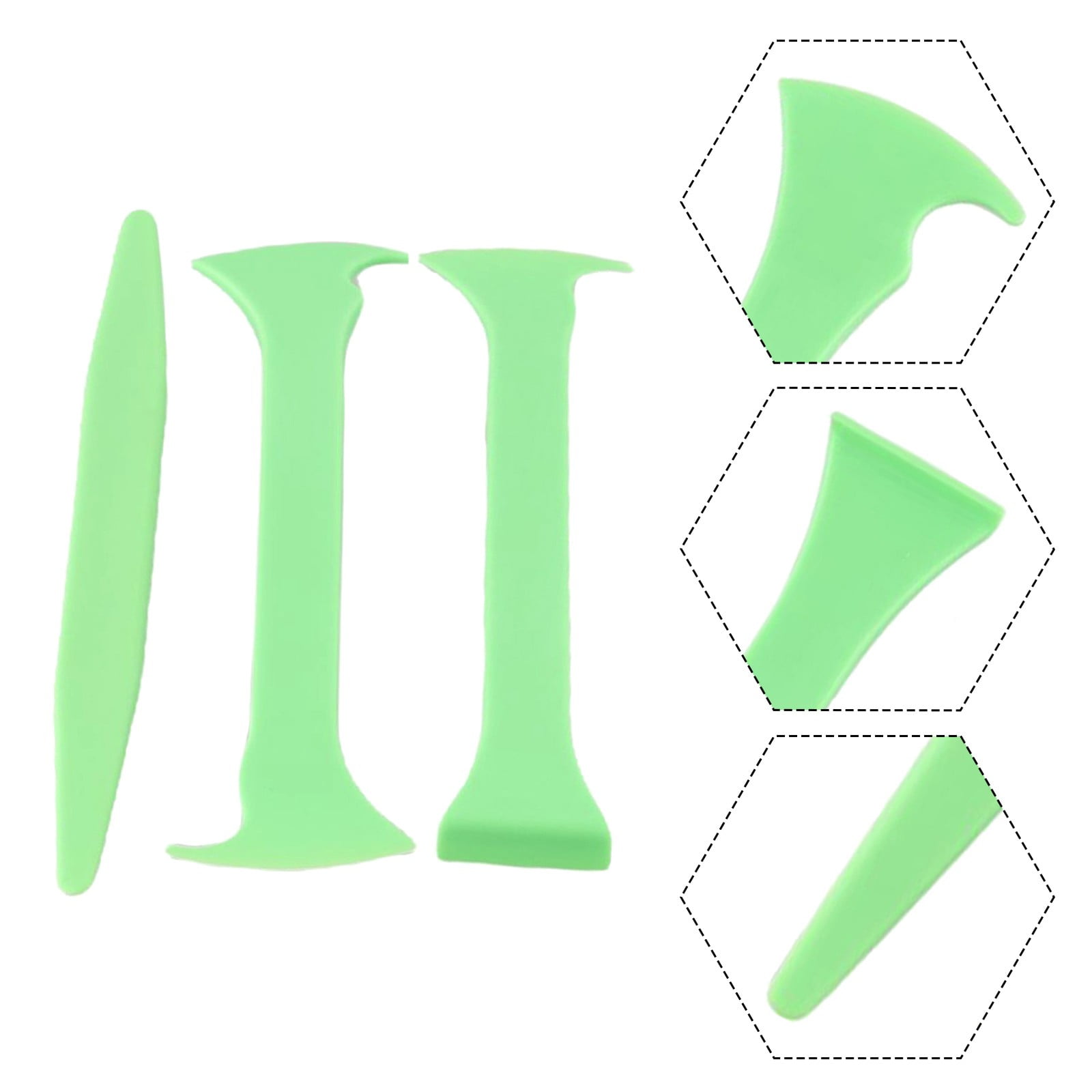 Edge Car Wrap Sticker Edge Corner Tucking Scraper Package Content Part ...