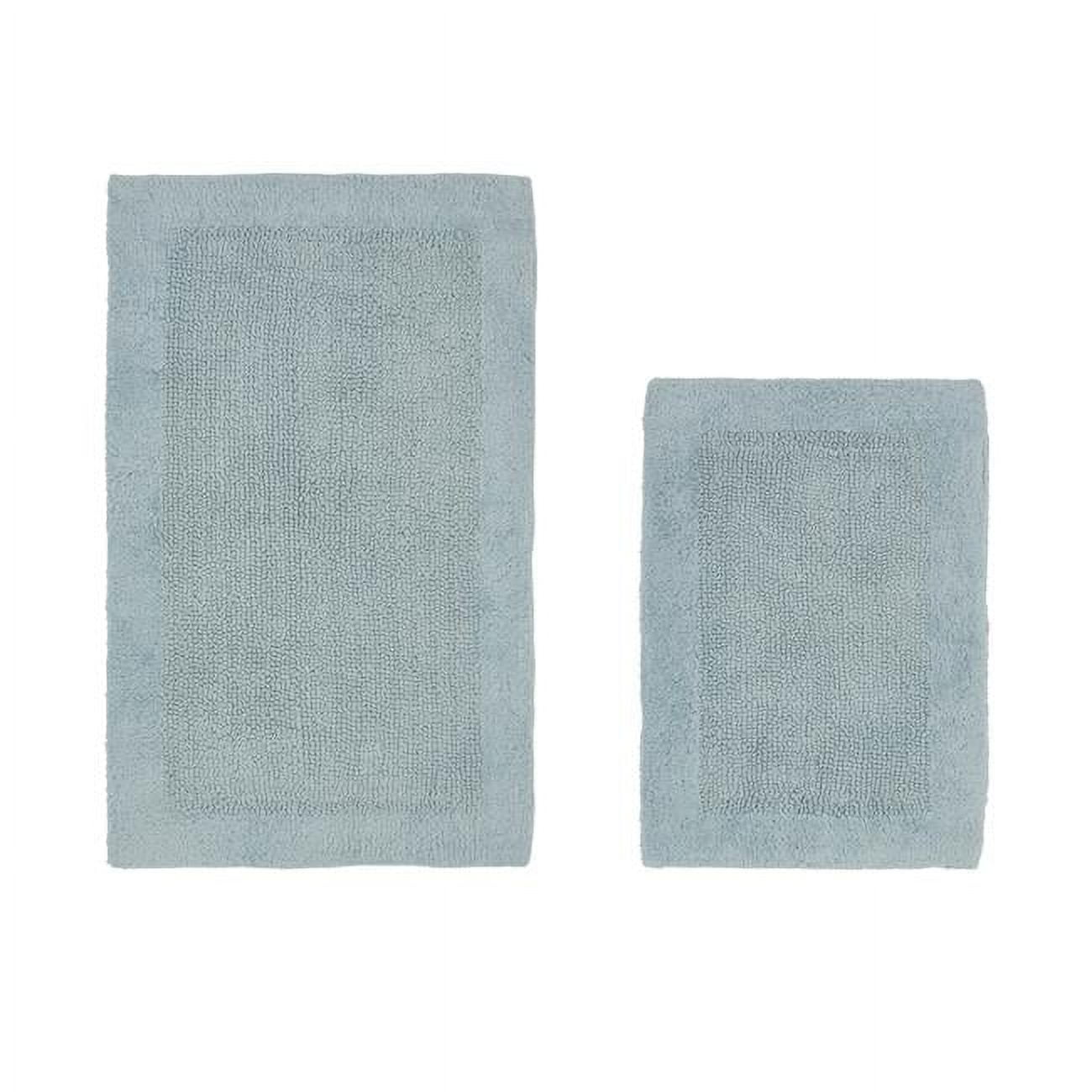 Edge Collection 100% Cotton 2 Piece Set (17' x 24' | 21' x 34') Bath ...