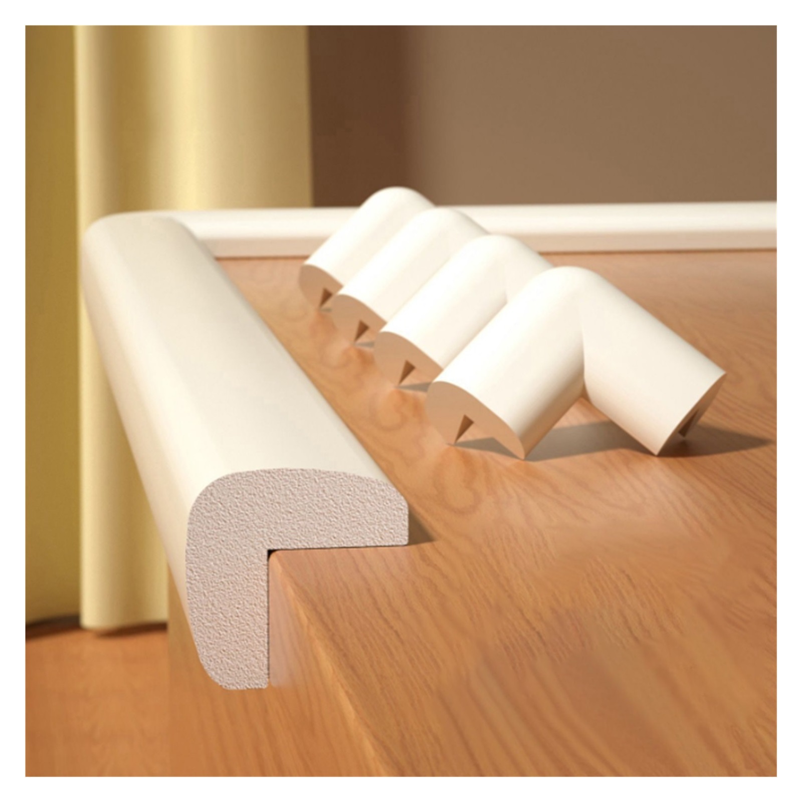Edge Corner Guards Protector With 4 Guard Corners Self-Adhesive Foam ...