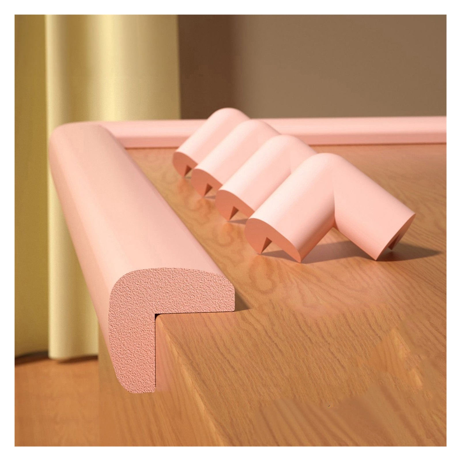 Edge Corner Guards Protector With 4 Guard Corners Self-Adhesive Foam ...