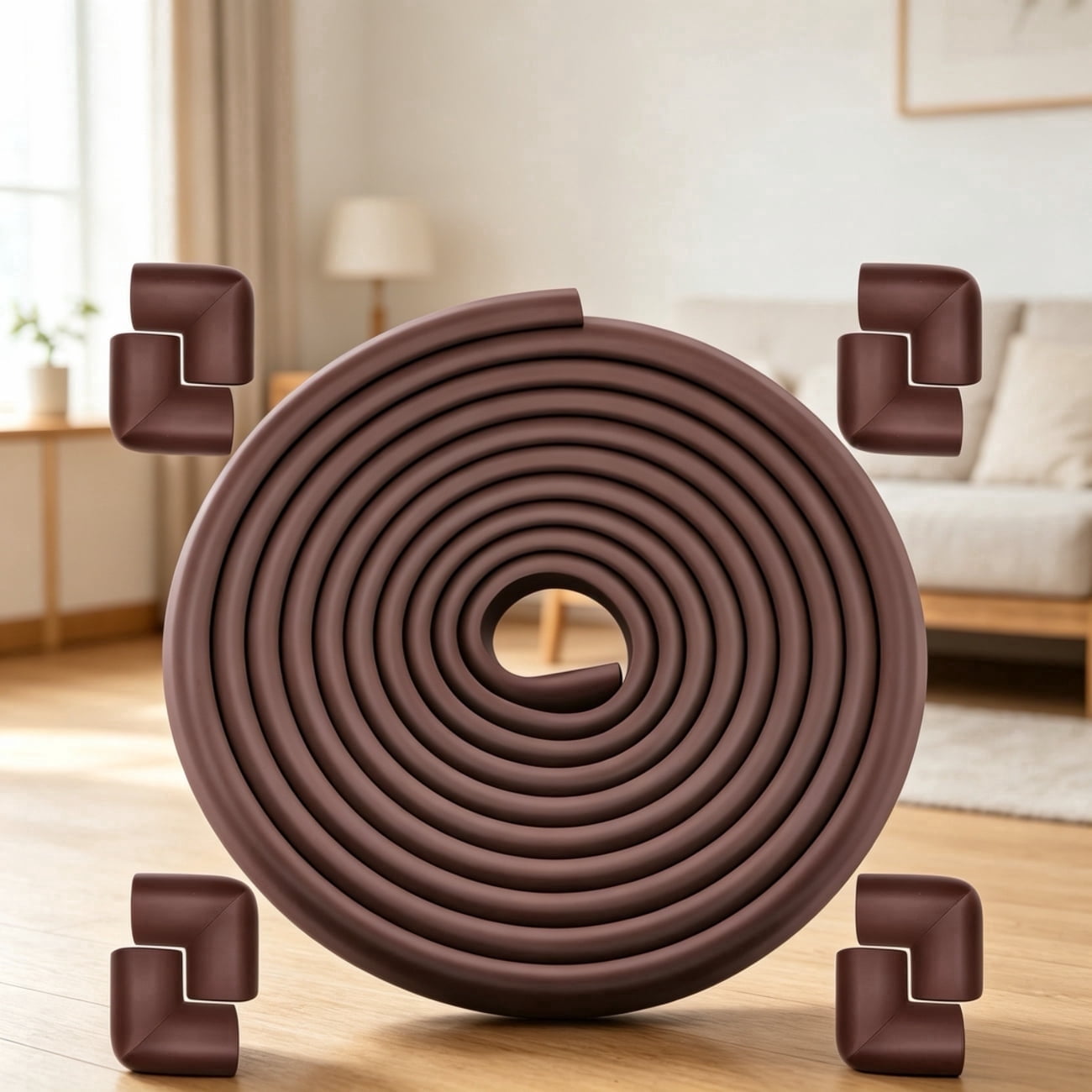 Edge Corner Protector Baby Proofing, 16.5 ft Edge & 8 Corners, Soft ...