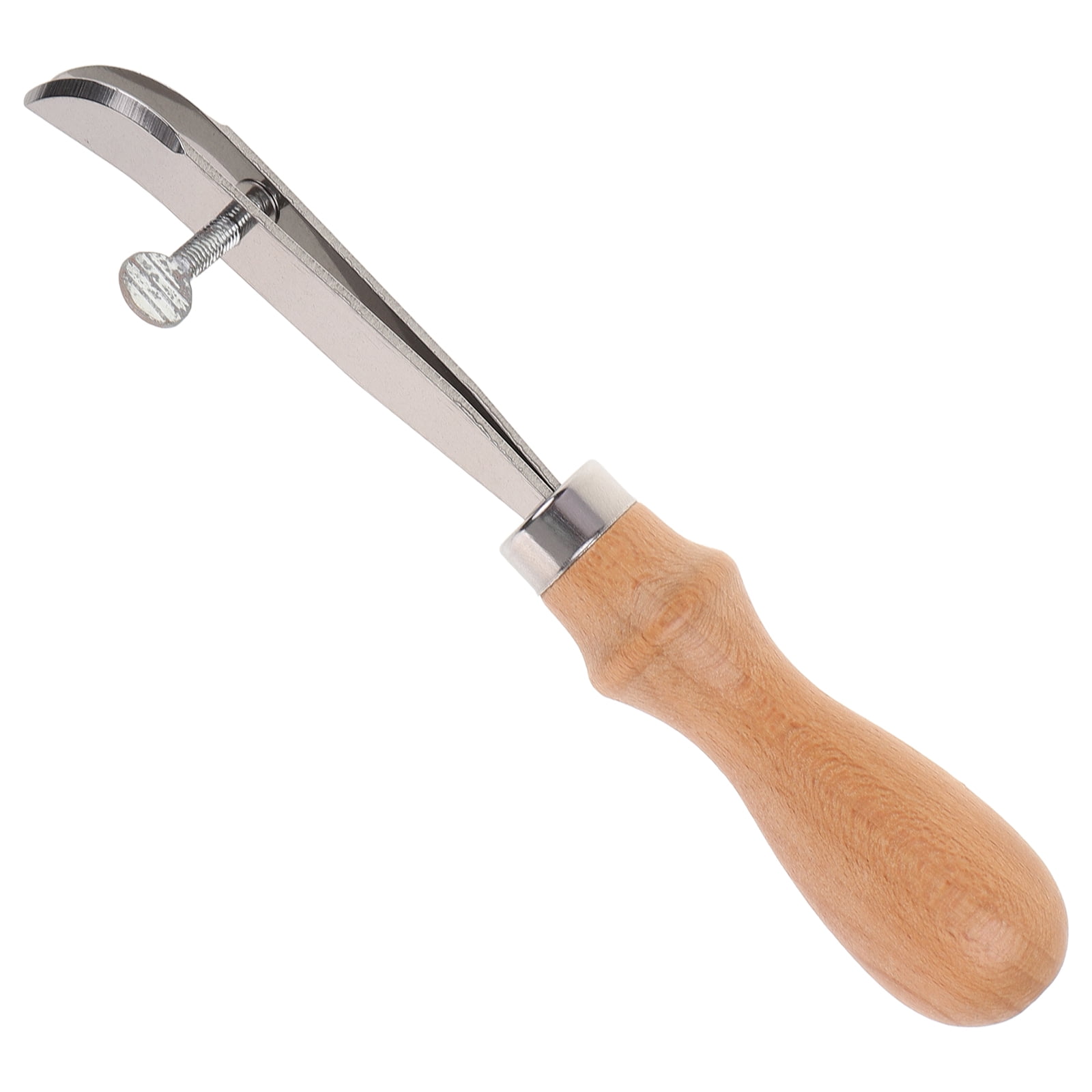 OUNONA Handheld Edge Creaser with Wooden Handle and Stainless Steel ...
