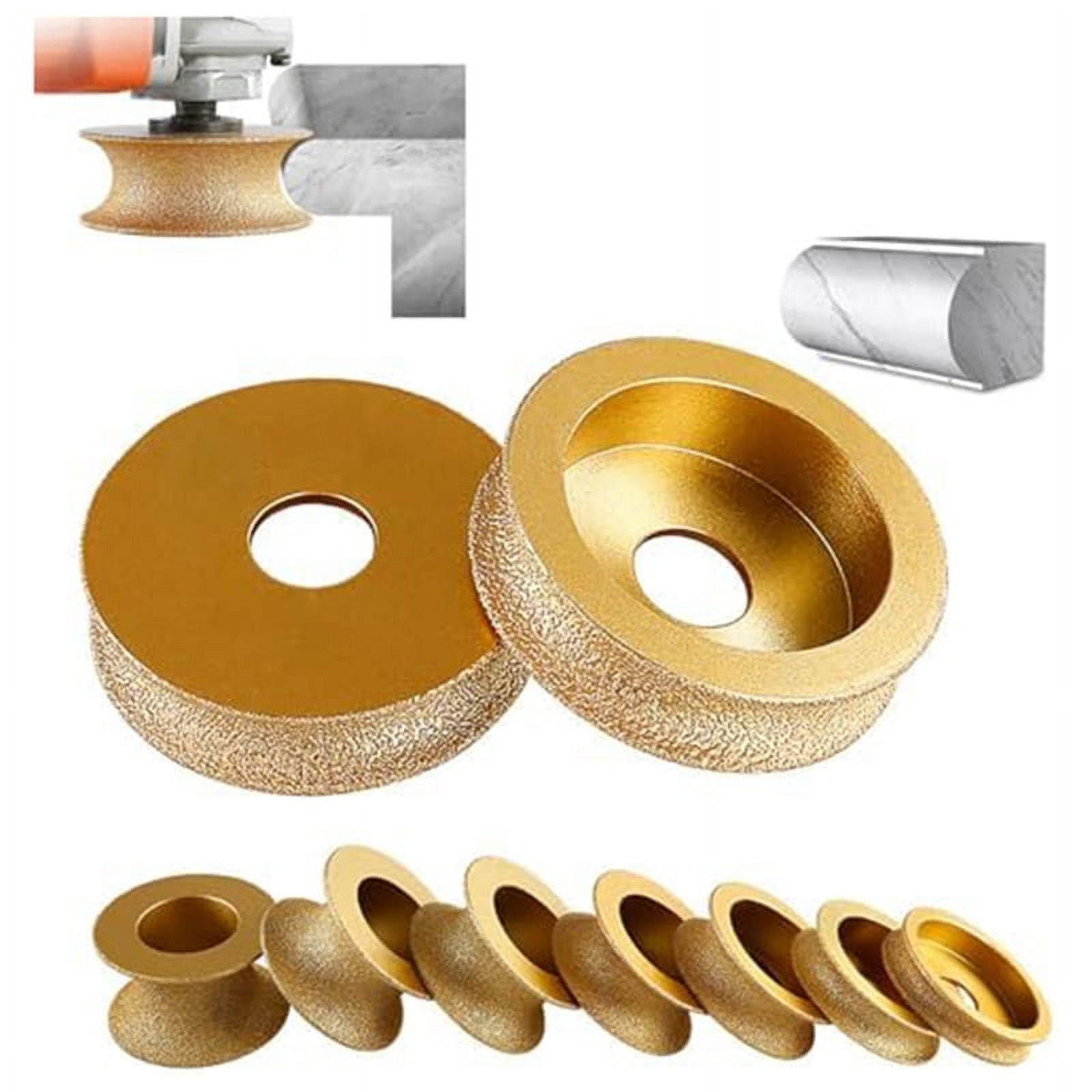 Edge Diamond Grinding Wheel, 3 Inch Profile Hand Diamond Wheel (15Mm ...