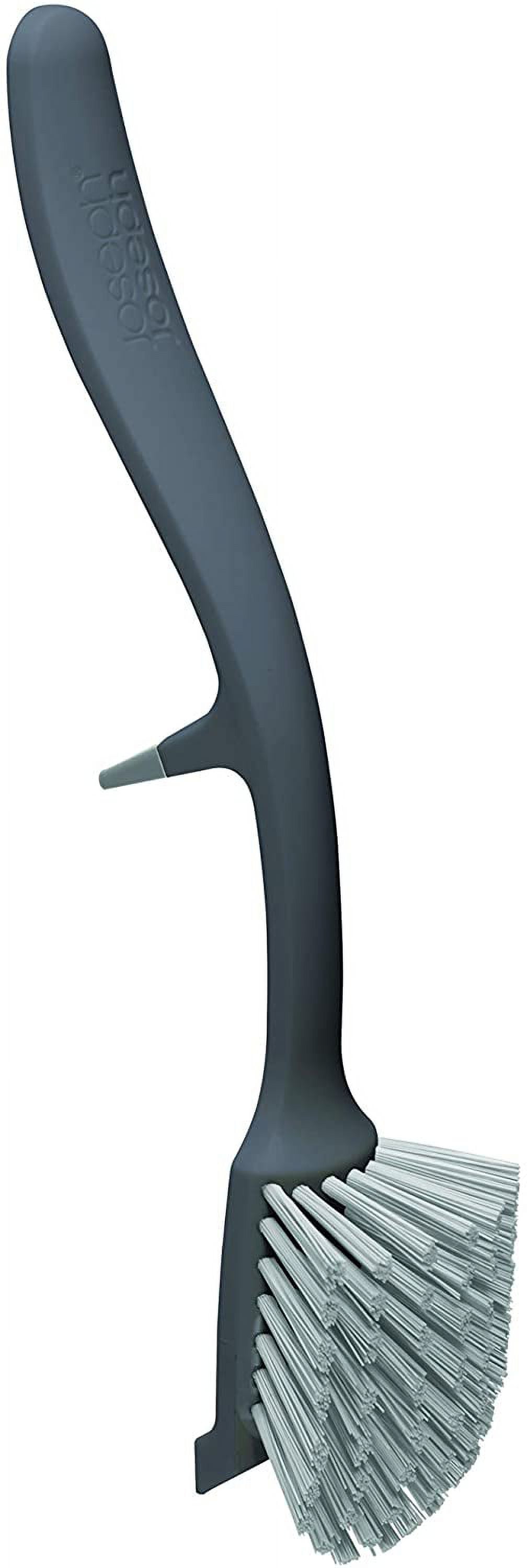 Edge Dish Brush with Integrated Sink Rest, Grey - Walmart.com
