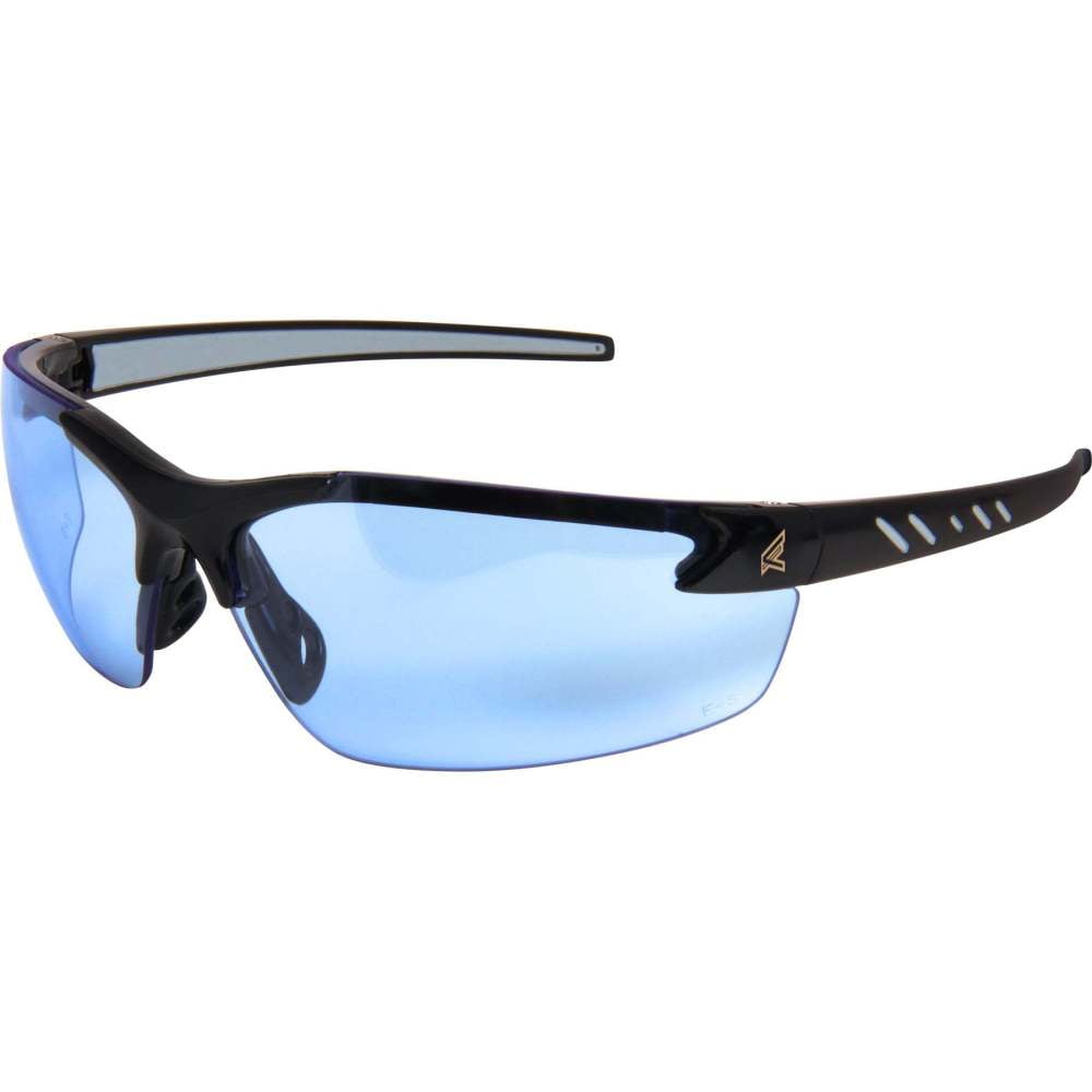 Edge Eyewear DZ113-G2 Zorge Safety Glass, Black/ Light Blue - Walmart.com