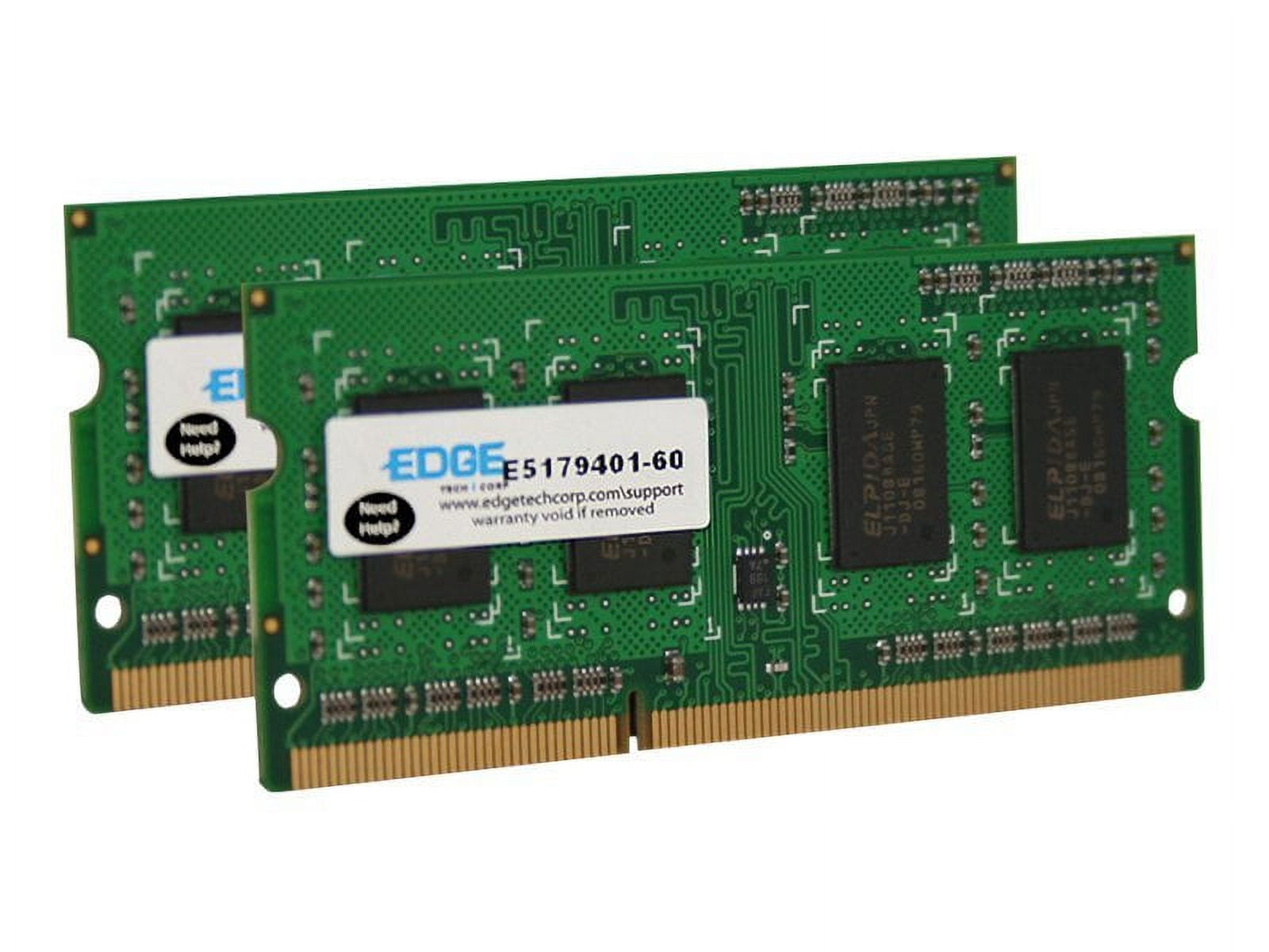 Edge Memory 16gb (2x8gb) Pc310600 204 Pin Ddr3 So Di - Walmart.com