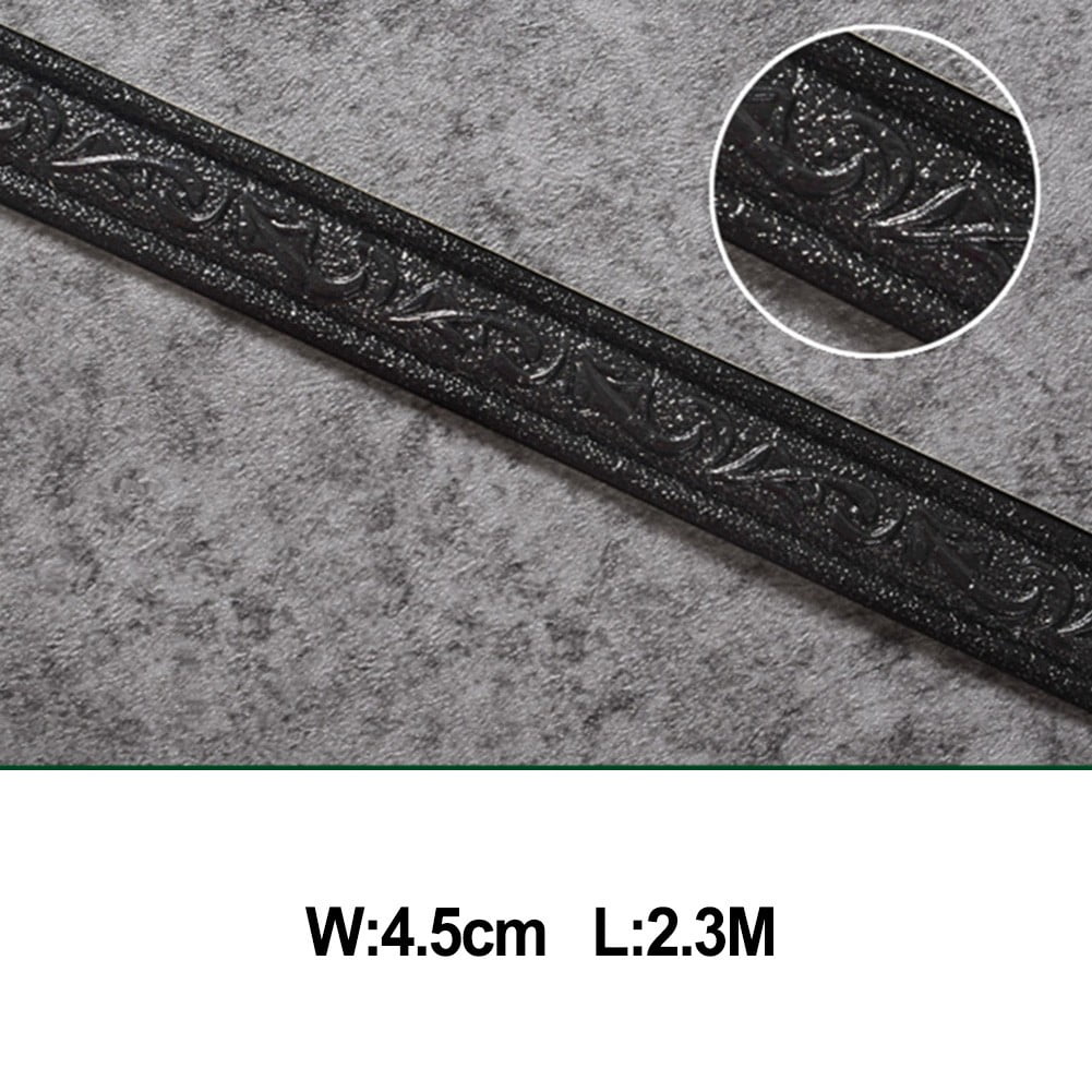 Edge Pressing Strip Self-Adhesive 3D Wall Edging Strip For Waterproof ...