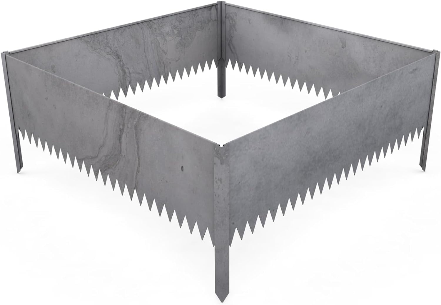 Edge Right - Raised Garden Bed Kit - COR-Ten Steel (14" COR-Ten Steel ...