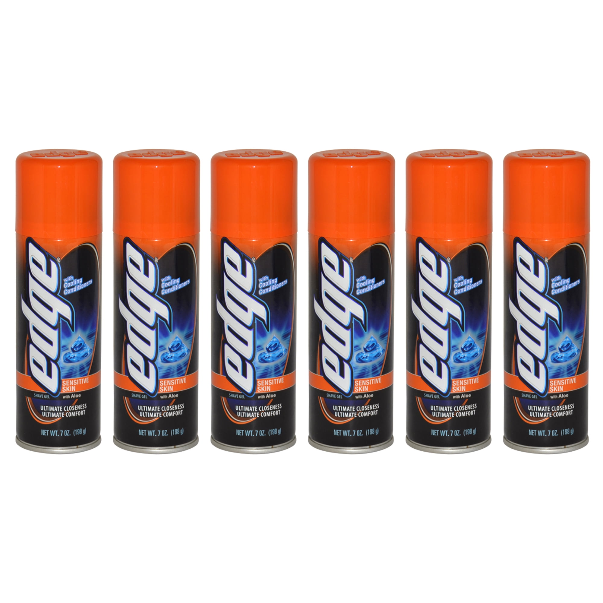Edge Sensitive Skin Shave Gel - Pack of 6, 7 oz - Walmart.com