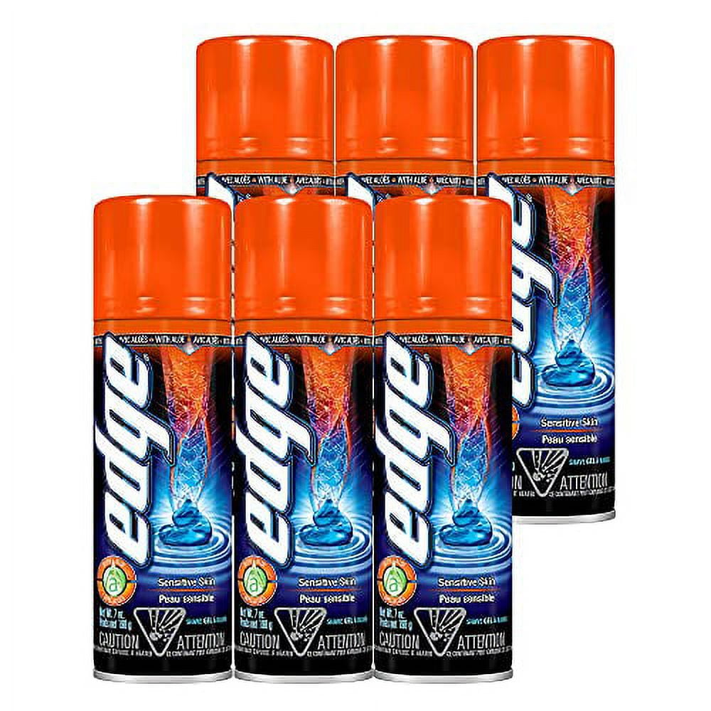 Edge Sensitive Skin Shave Gel for Men, Protects Skin and Reduces ...