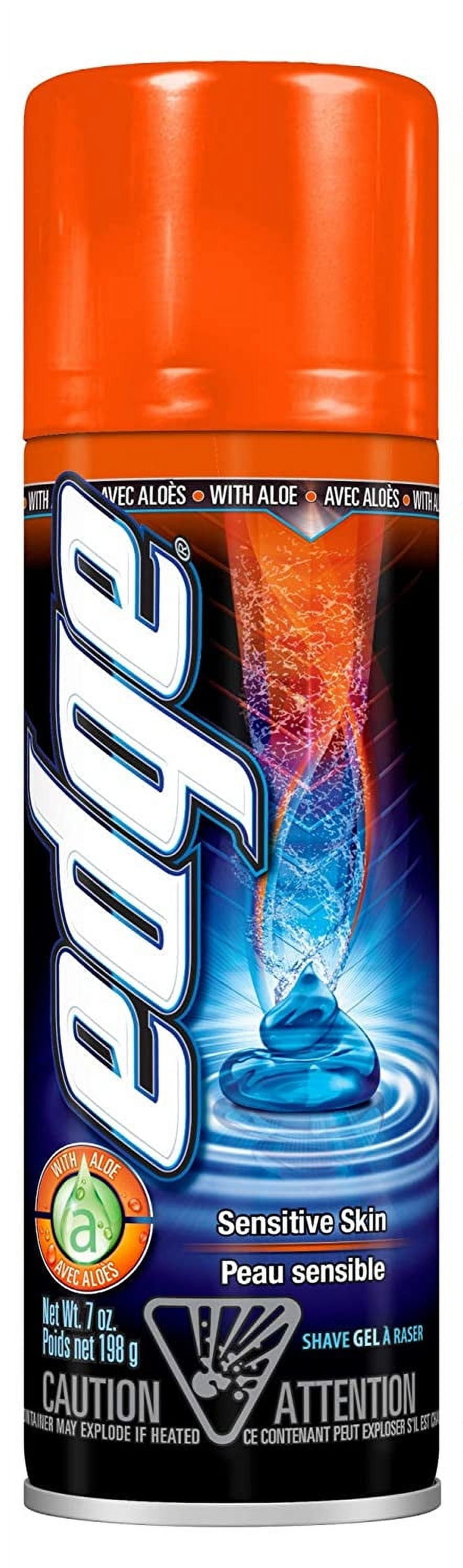 Edge Men's Sensitive Skin Shave Gel with Aloe and Cooling Conditioners ...