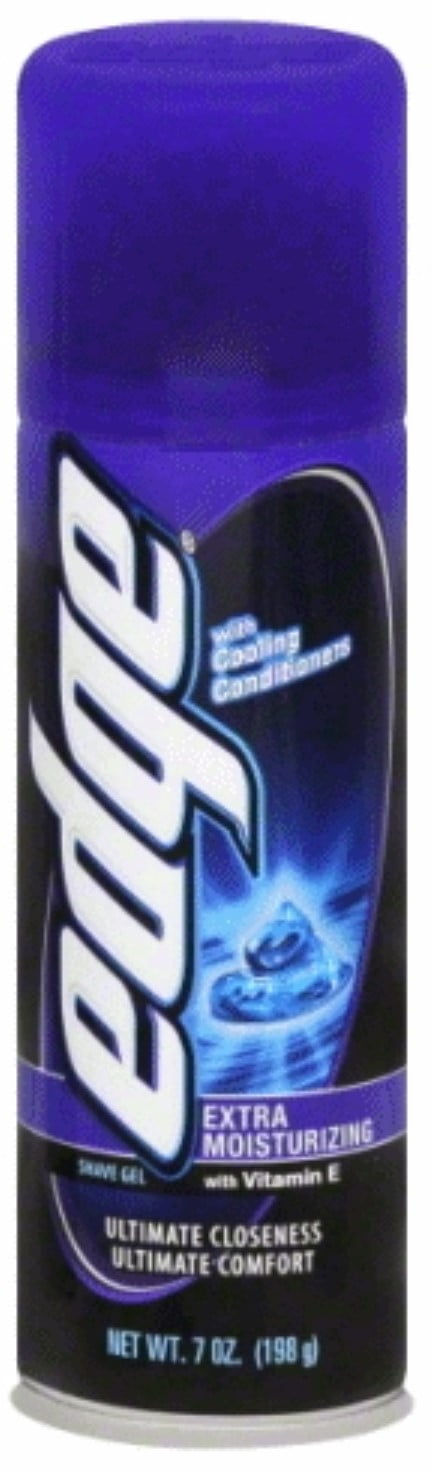 Edge Shave Gel Extra Moisturizing with Aloe & Protection, Foaming 7 oz ...