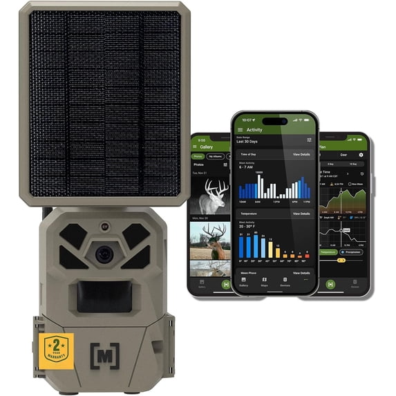 Edge Solar Cellular Trail Camera - Integrated Solar Panel with - 40MP ...