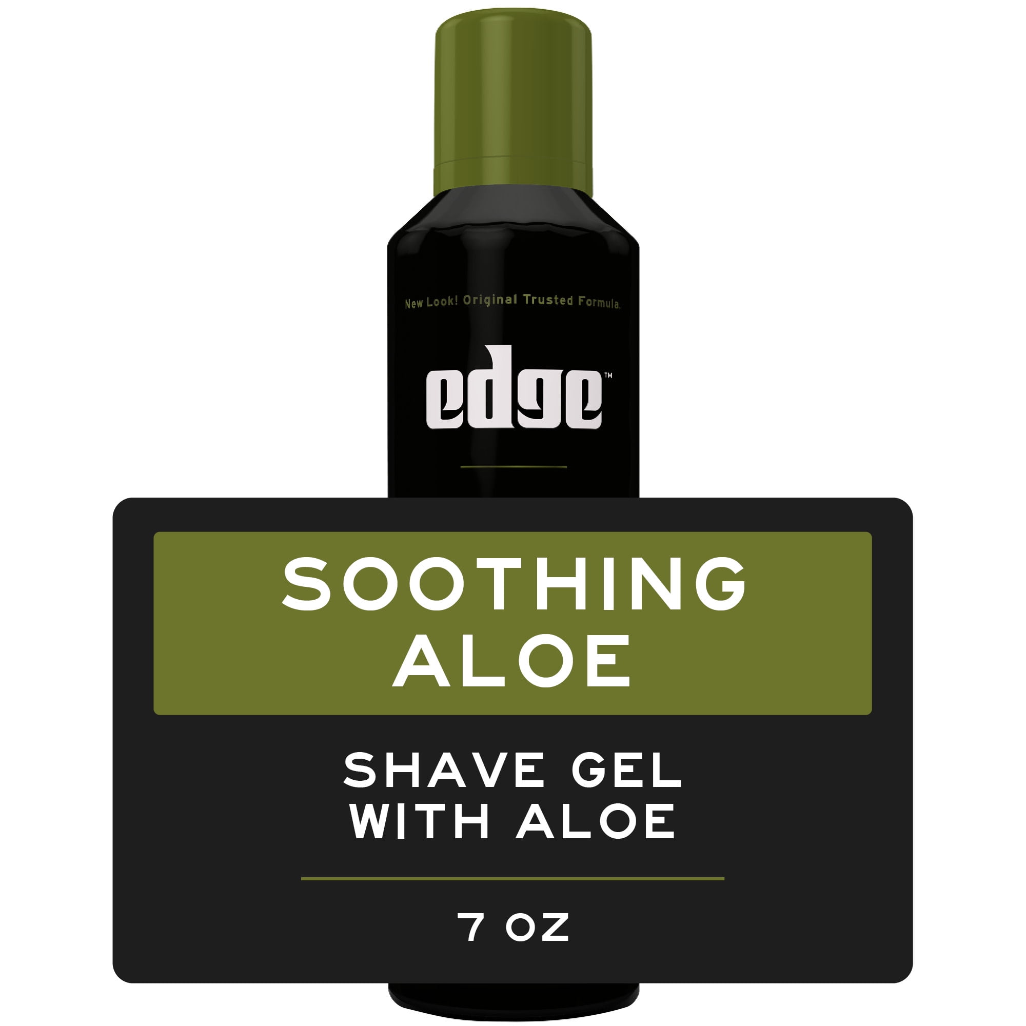 Edge Men's Soothing Aloe Shave Gel, Extra Aloe, Sensitive Skin, 7 Oz ...