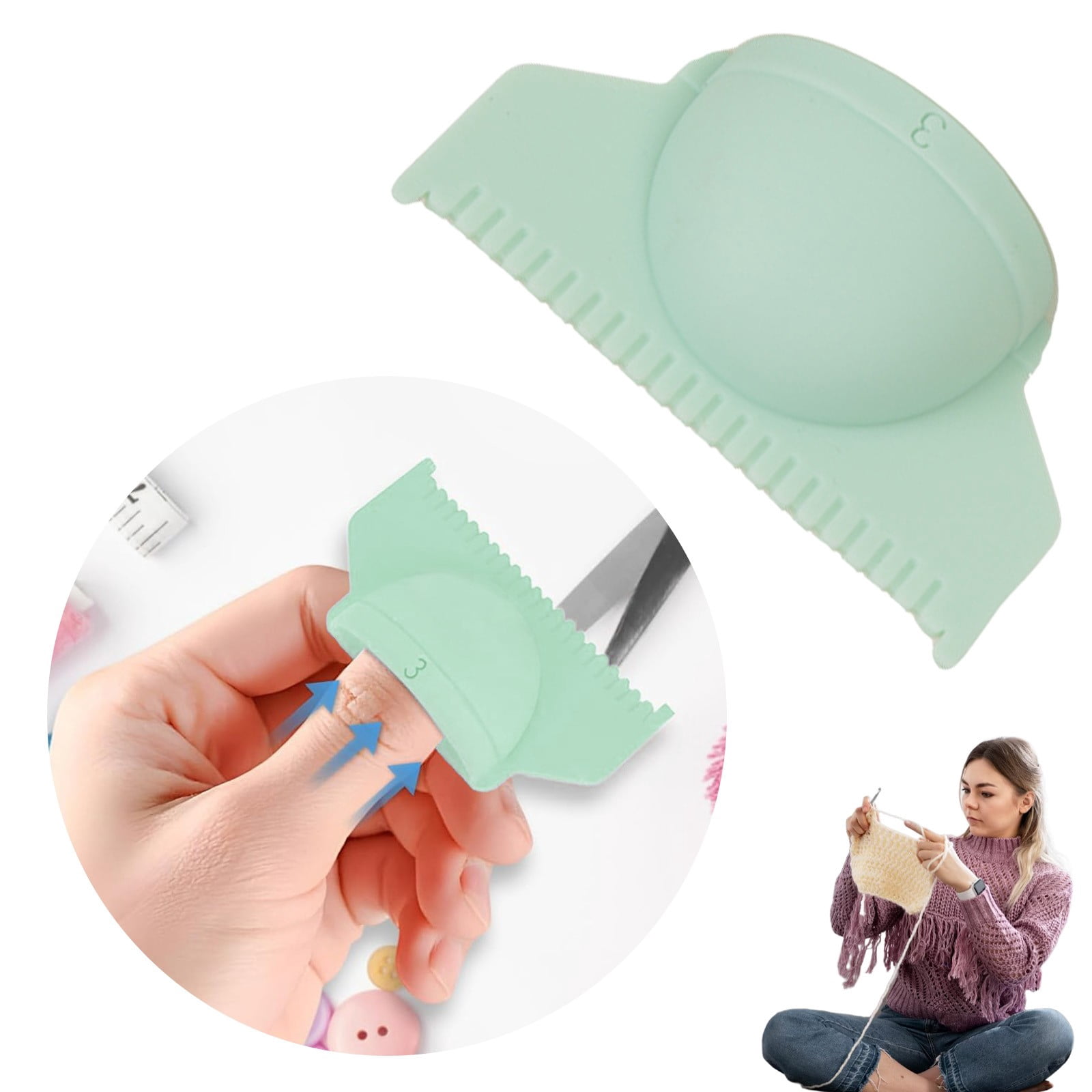 Edge Stitch Lock and Sewing Gauge Kit, 4mm Edge Sewing Lockranding Tool ...