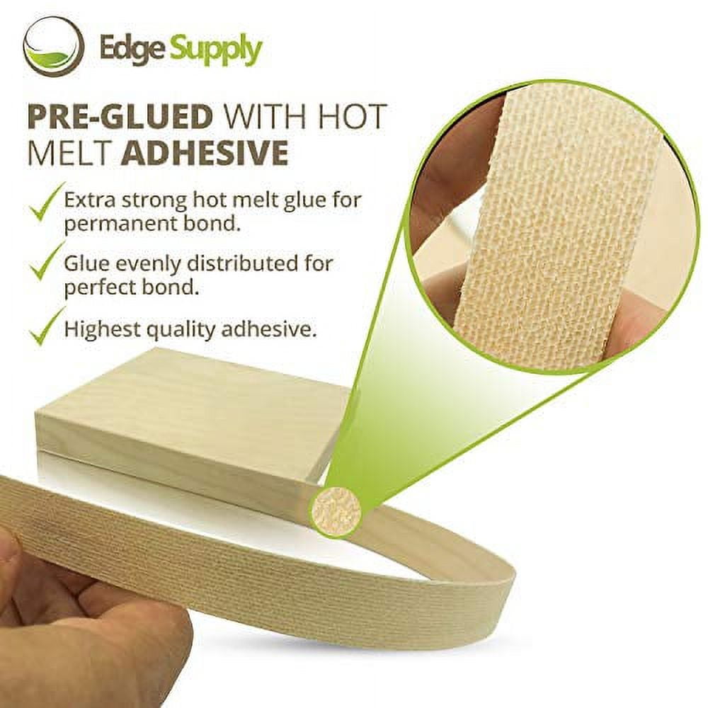 Edge Supply Maple 13/16" X 250' Roll, Wood Veneer Edge Banding Preglued ...