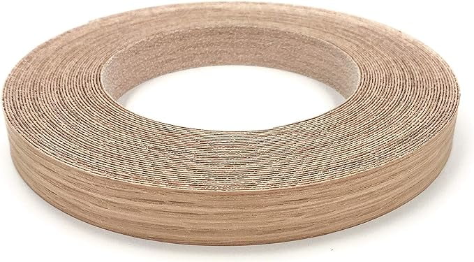 Edge Supply Red Oak 3/4 inch X 50 ft Roll of Plywood Edge Banding – Pre ...