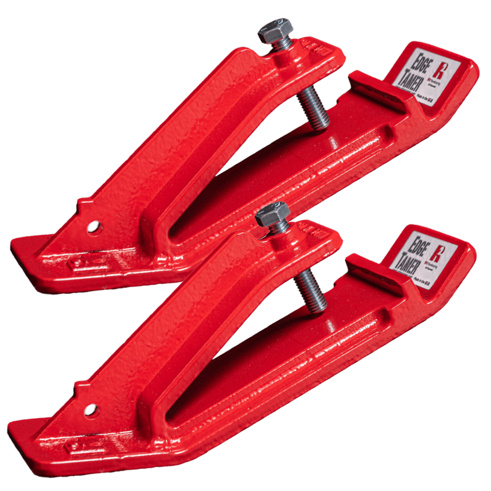 Edge Tamer 2 PC 3" Wide. The Original, Patented, Made in USA Bucket ...