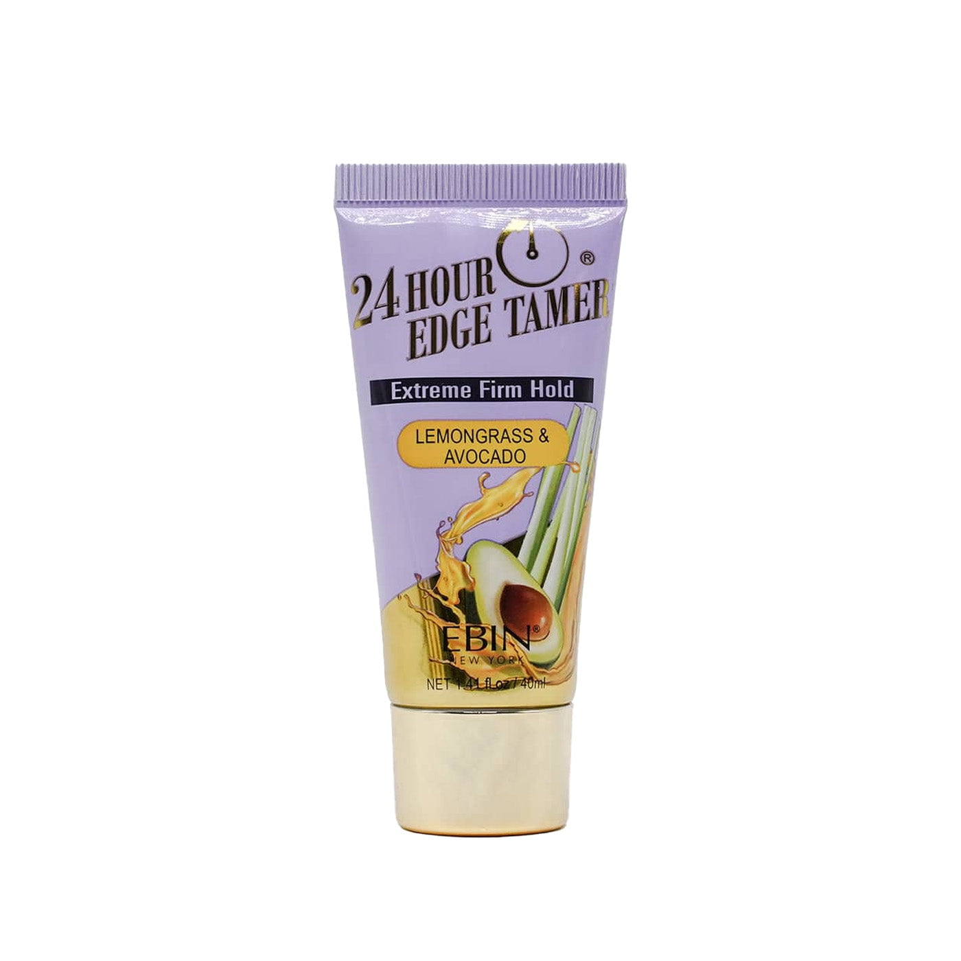 Ebin New York 24 Hour Edge Tamer, Tube, Lemongrass & Avocado 1.41oz ...