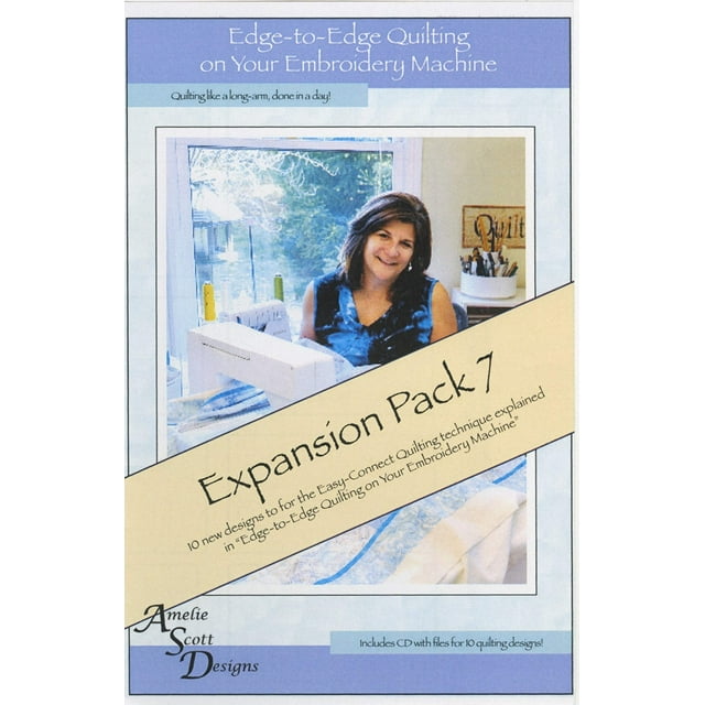 Edge-To-Edge Quilting On Your Embroidery Machine Expansion Pack 7 by ...