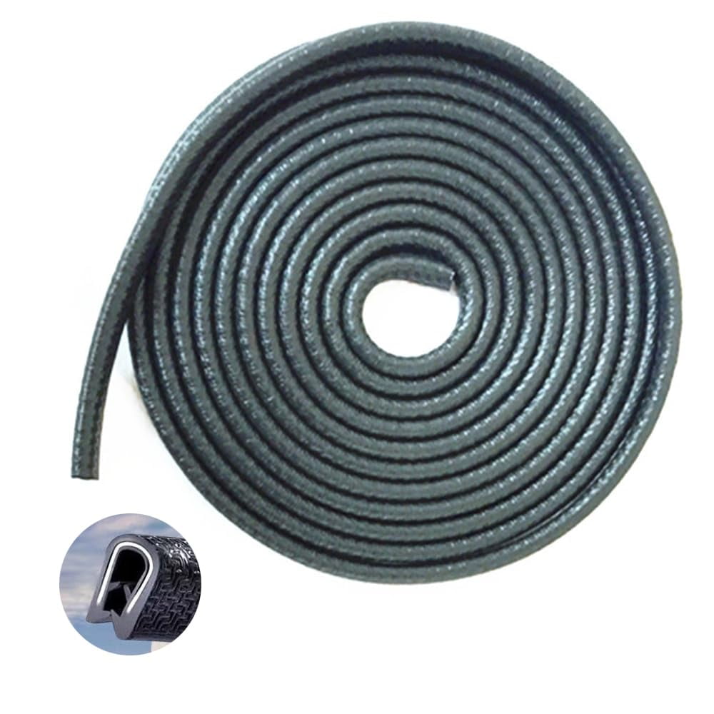 Edge Trim Black Small, Flexible PVC Edge Protector,Rubber U Channel ...