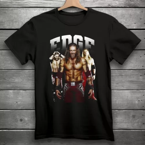 Edge Wrestling T-Shirt Black S-5Xl Wwe Hot Trending Shirt, Sweatshirt ...
