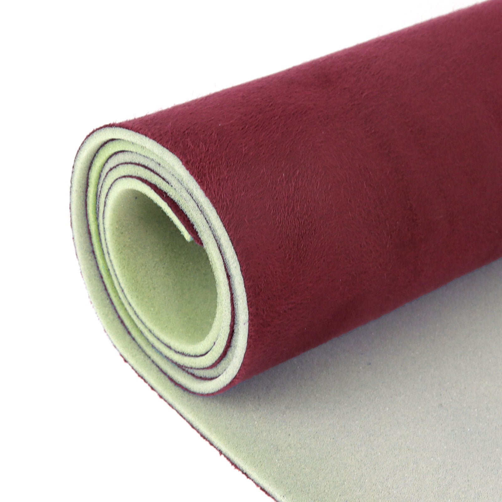 EdgeSeal Faux Suede Headliner Roof Fabric Car Interior Replacement Wine ...