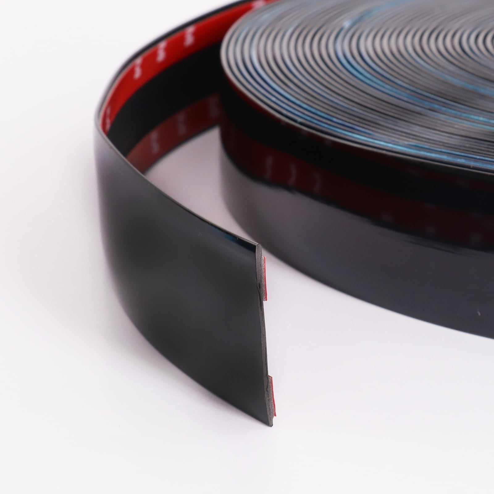 EdgeSeal Glossy Black Automotive Exterior Trim, 8ft, Self-Adhesive ...