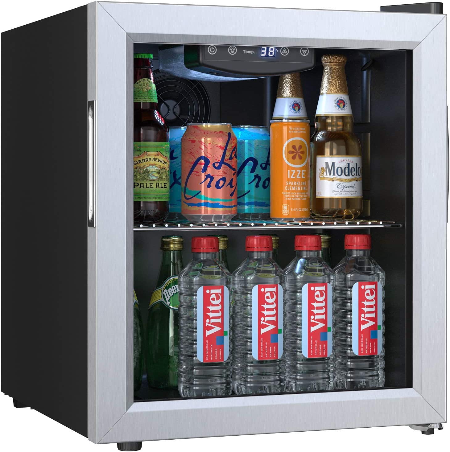 EdgeStar BWC71SS 18 Inch Wide 52 Can Capacity Extreme Cool Beverage ...