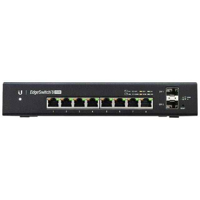 Ubiquiti Networks EdgeSwitch, 8-Port, 150W, Desktop Ethernet Network ...