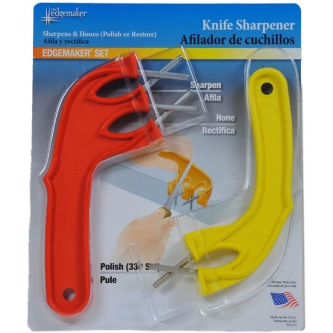 Edgemaker 330 Knife Sharpener 331 & 021, Orange & Yellow - Pack of 12 ...