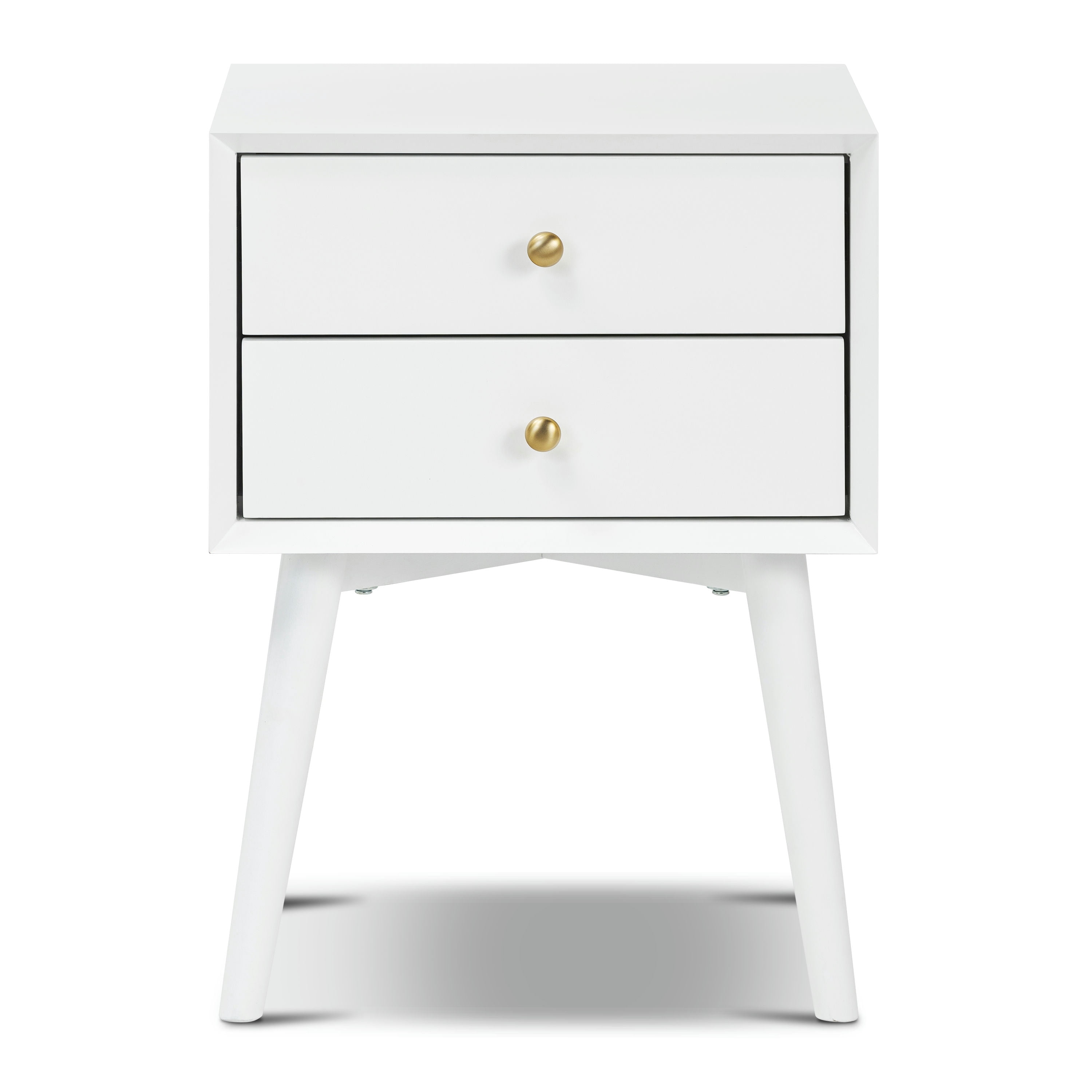 Edgemod Dorsey Nightstand White - Walmart.com