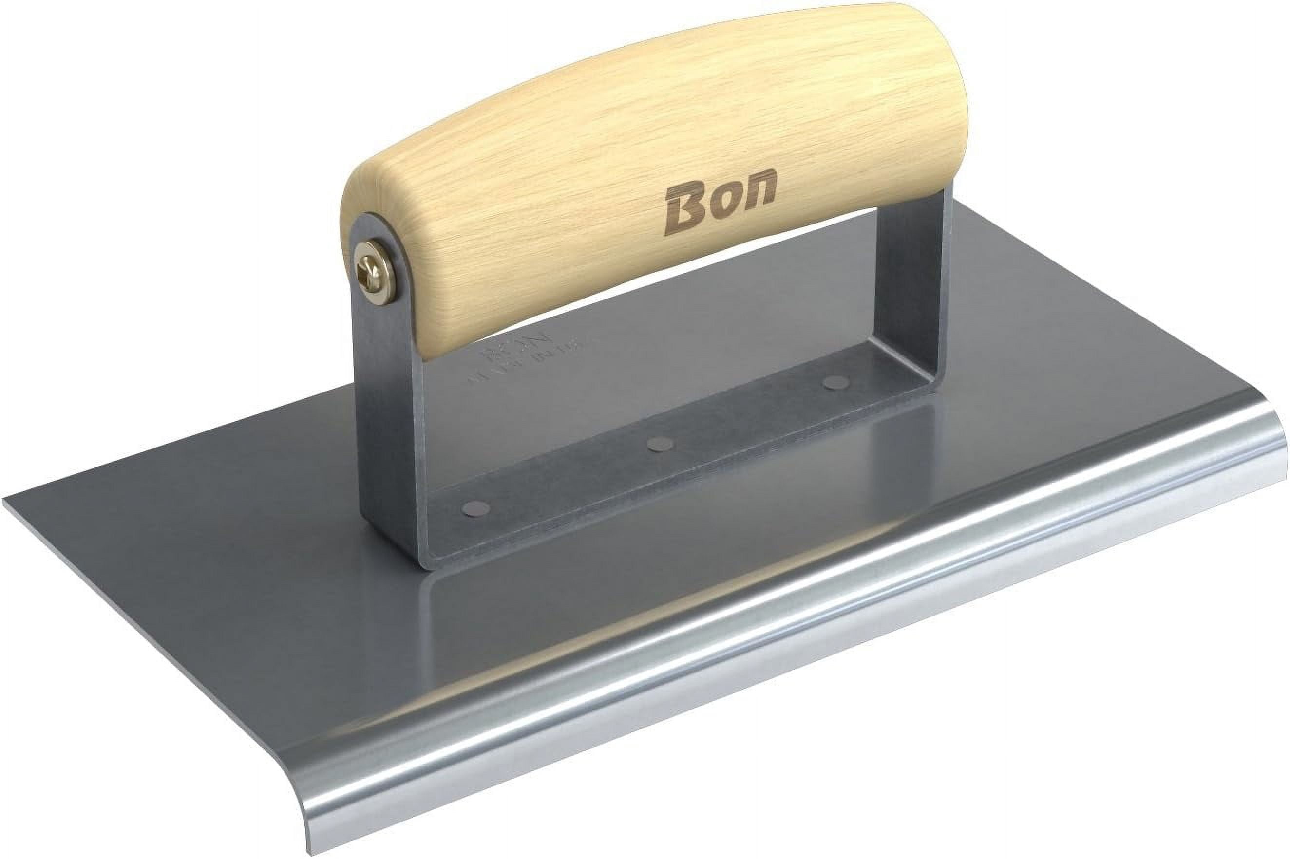 Edger - Stainless Steel 8-in. X 4-in. - 3/8-in. X 1/2-in. Wood Handle ...