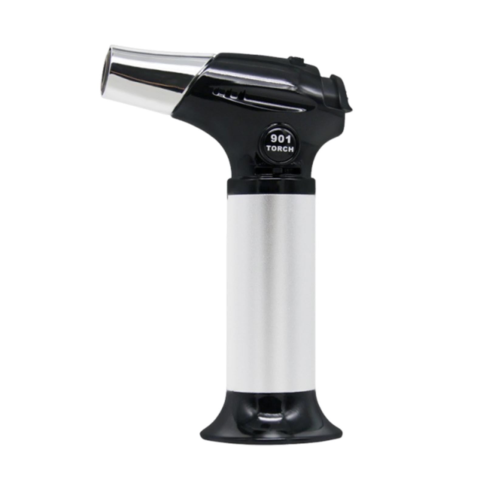 Blow Torch for BBQ,Kitchen Cooking Torch with Lock Adjustable Flame ...