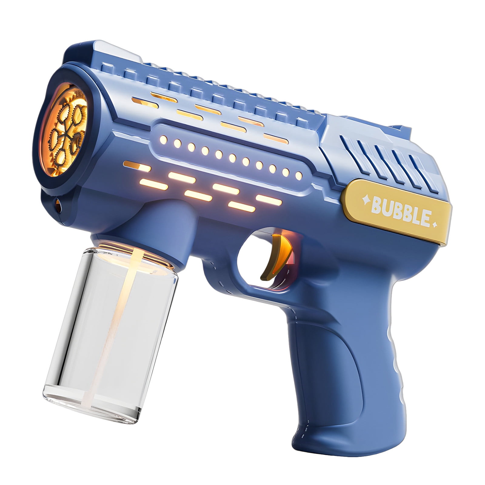 Edgergery Bubble Gun,Bubble Guns for Toddlers with 360-Degree Leak ...