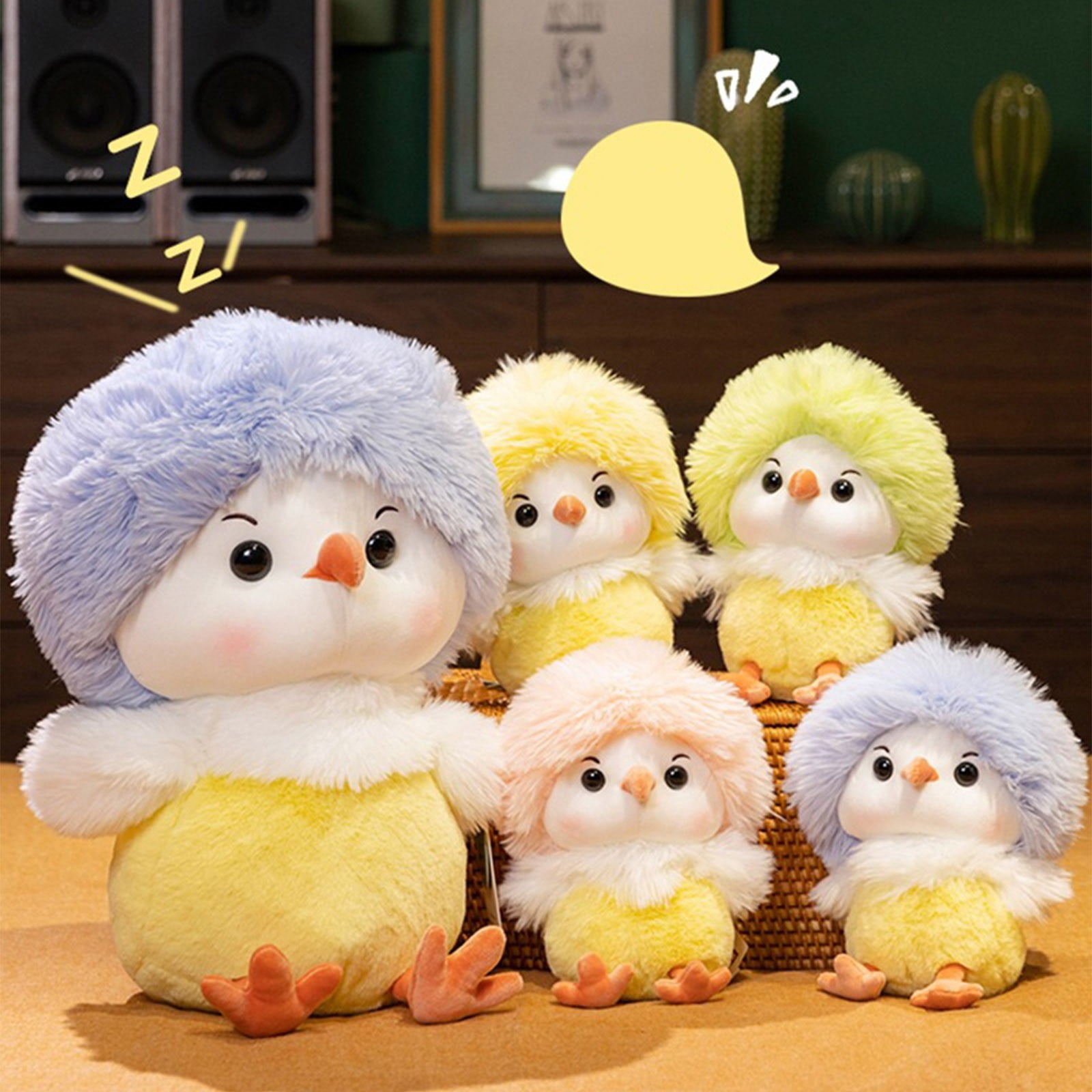 Easter Cute Chicken Doll Soft Cute Chicken Toy Doll - Walmart.com