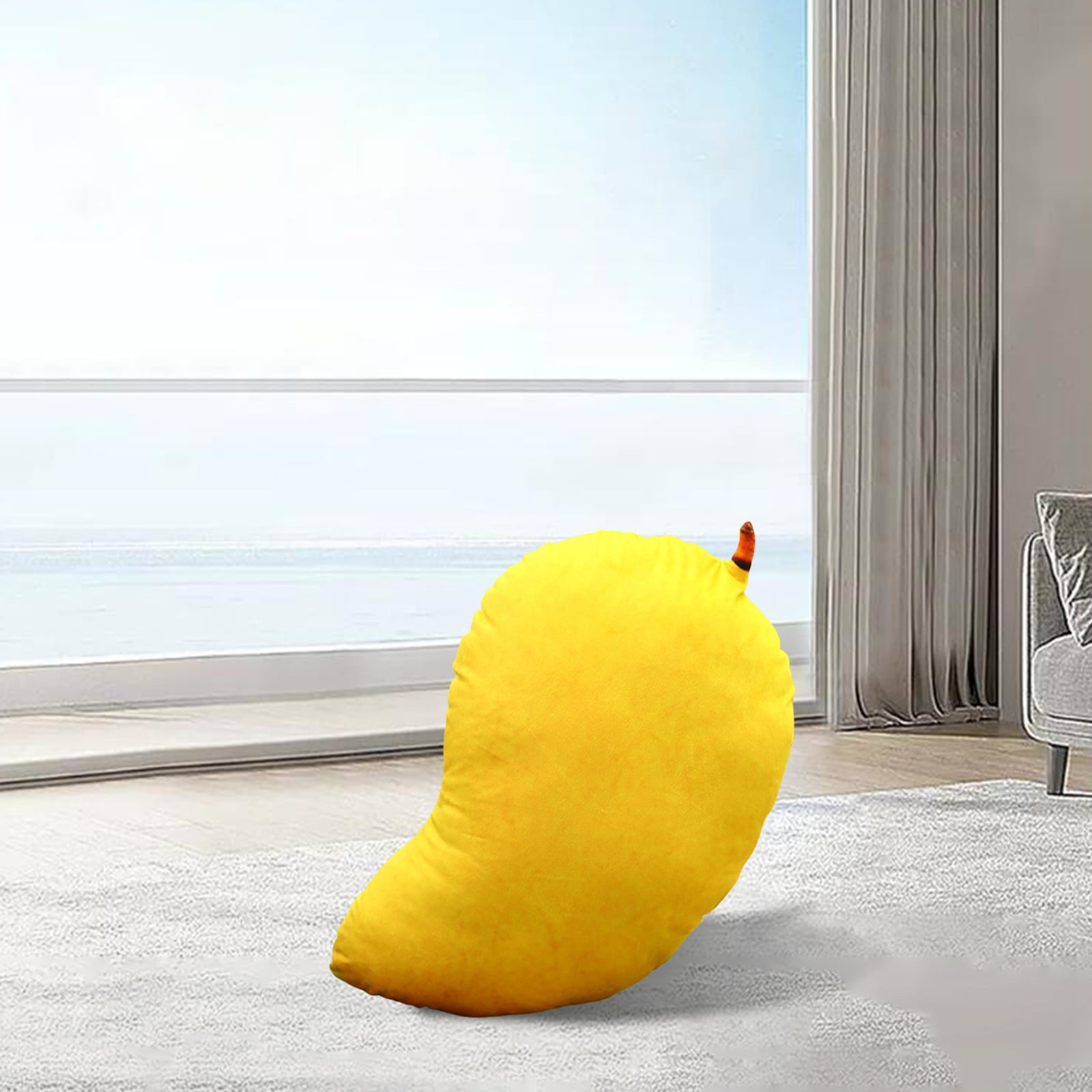 Edgergery Fruit Doll,Simulated Mango Throw Pillows,Creative 3D Mango ...