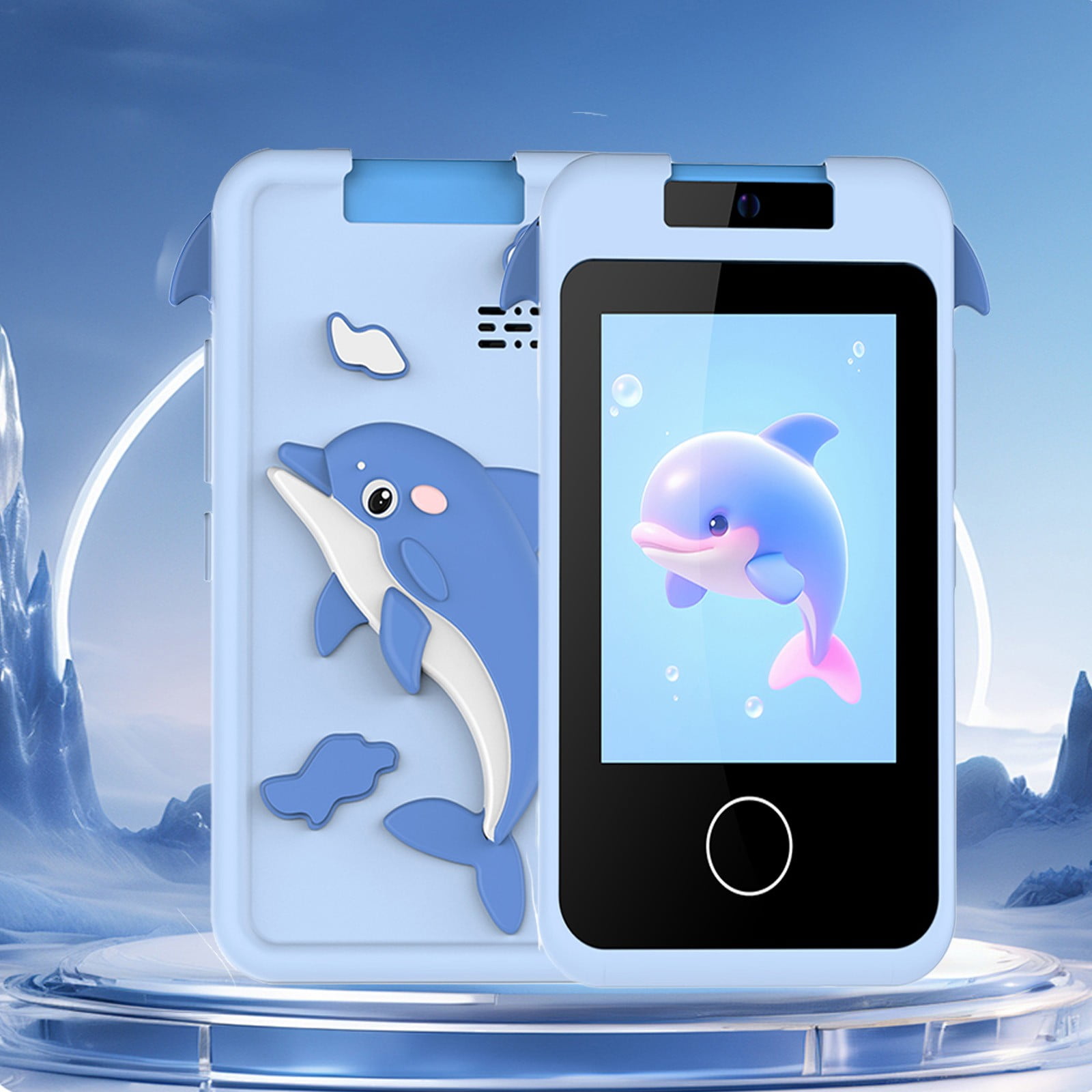 Edgergery Kids Smart Phone Toys,Touchscreen HD Dual Camera Cell Phone ...