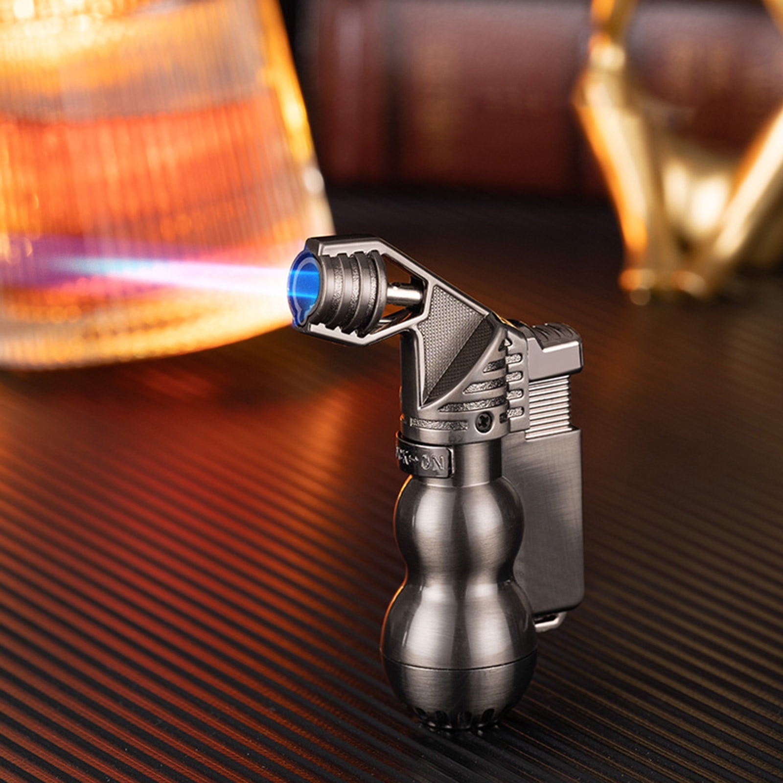 Edgergery Mini Jet Torch Lighter for Father,Small Elbow Gun is Inflated ...