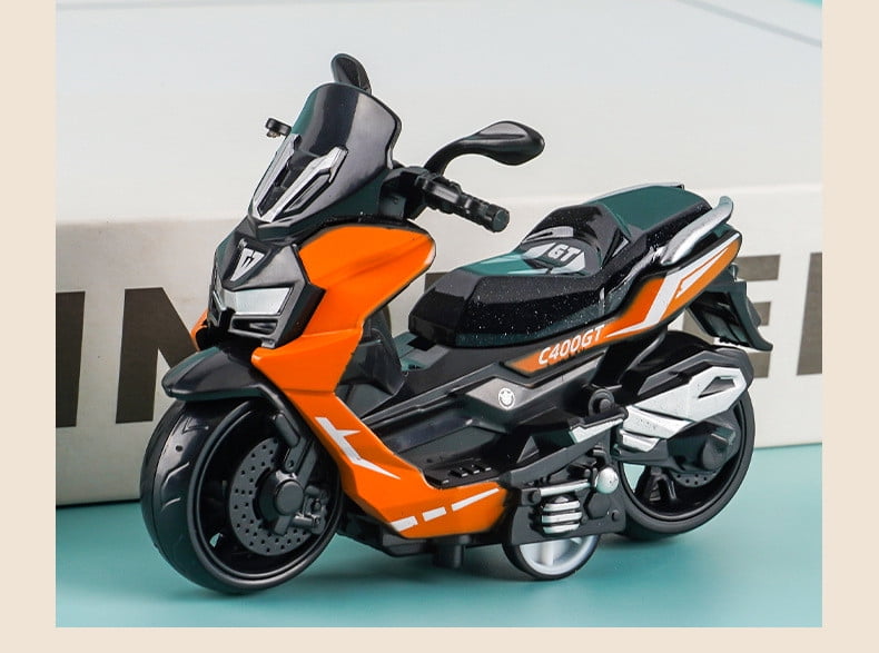 Edgergery Motorcycle Toy Model,Motorcycle Toys for Kids 3-5 5-8,Mini ...